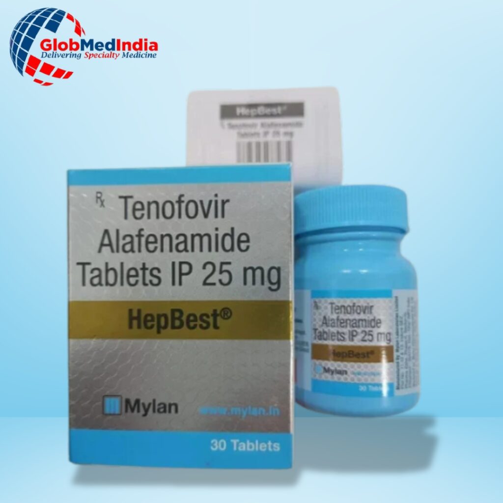 Tafnat Tenofovir Alafenamide 25mg Tablets - Globmedindia
